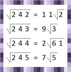 245 – The Last of Four Consecutive Numbers | Find the Factors