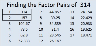314 and The Pi Day of Our Lives | Find the Factors