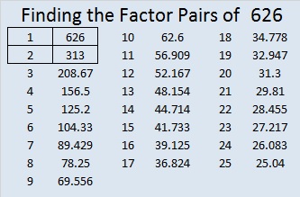 626 Semordnilaps, Palindromes and Level 4 | Find the Factors