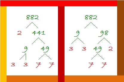 882 Find The Factors