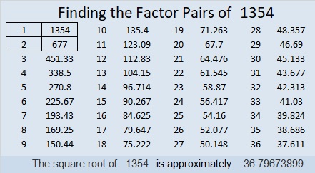 1354 Solving a Level 5 Puzzle | Find the Factors